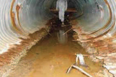 GEOSPRAY UsedTto Line Corroded Culvert