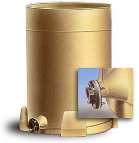 Upright Storage Tanks with IMFO (Integrally Molded Flanged Outlet)