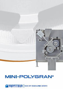 Datasheet: MINI-POLYGRAN® Roller Compactor