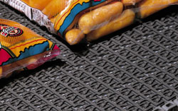 Intralox Series 1100 Flush Grid Friction Top belt