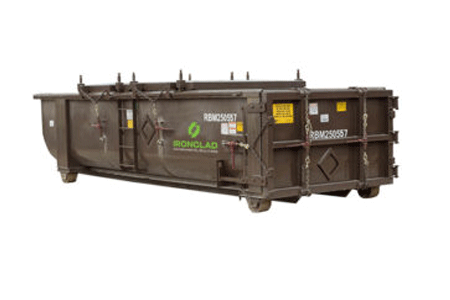 Metal Lid Roll Off Box