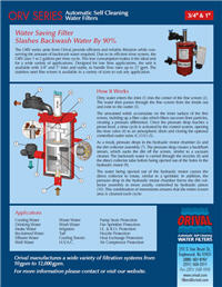 Brochure: ORV Automatic Screen Filters