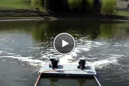 LAGOON MASTER Sludge Activating Aerator Video