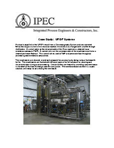 Case Study: UF/DF Systems