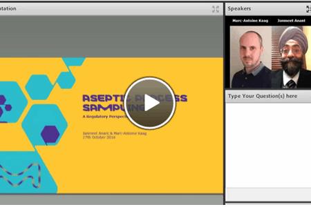 Aseptic Process Sampling A Regulatory Perspective