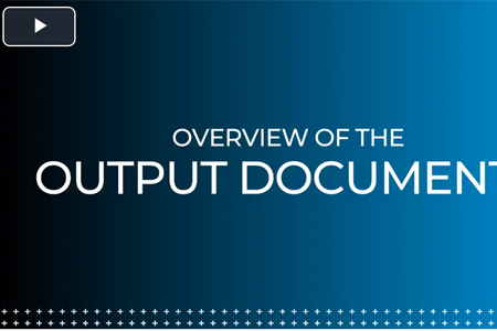 Output Documents Overview Of Transcend Design Generator