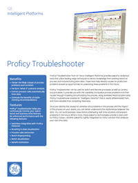 Datasheet: Proficy Troubleshooter