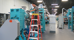 EAM-Mosca Installing New Polypropylene Strapping Production Line