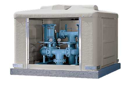 6x6 Above Ground Pressure Booster Stations
