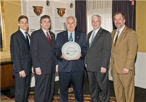 Badger Meter CEO Rich Meeusen Accepts 2011 US Water Prize On Behalf Of ...