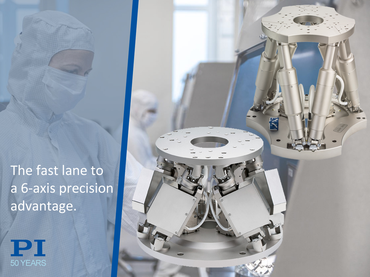 Multi-Axis Motion For Vacuum Applications New 6DOF Hexapod Motion ...