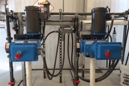 Encore 700 Chemical Metering Pumps Provide Precise Coagulant Metering