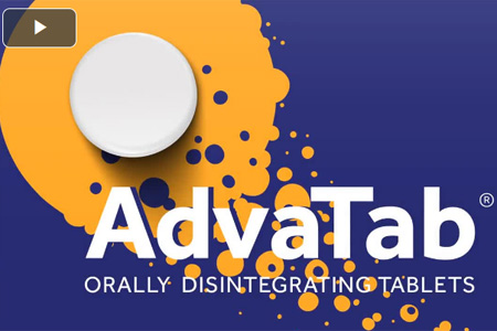 AdvaTab Technology Orally Disintegrating Tablets