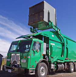 LANL Debuts Hybrid Garbage Truck