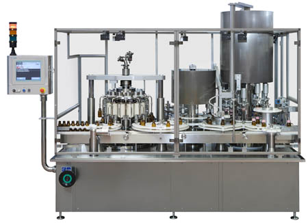 High Speed Rotary Filling And Capping Monobloc: Model ML618