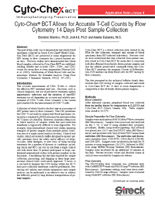 Application Note: Cyto-Chex® BCT™ Allows For Accurate T-Cell Counts By ...