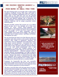 Case Study: One Process Removes Arsenic & Iron From Water In Small Utah ...