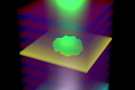 Quantum Phenomenon Shown With Plastic Film