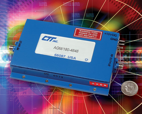 CTT, Inc., Announces New, Compact, 6- To 18-GHz Power Amplifier That ...