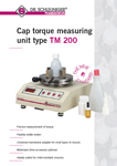 Datasheet: Cap Torque Measuring Unit