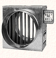 Model SMD-RA Side Mount Damper - Round Adapter