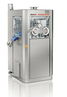 SYNTHESIS WET: Force Feed Die Filling Tablet Press With Wetting System