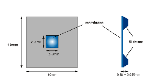 SiC, SiN Membrane Chip