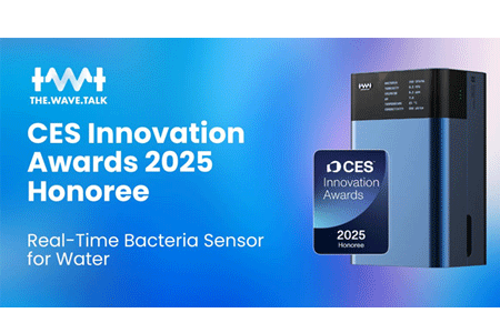 THEWAVETALK Wins CES 2025 Innovation Award For Real-Time Bacteria ...