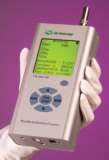 HPC300 3-Channel Handheld Particle Counter