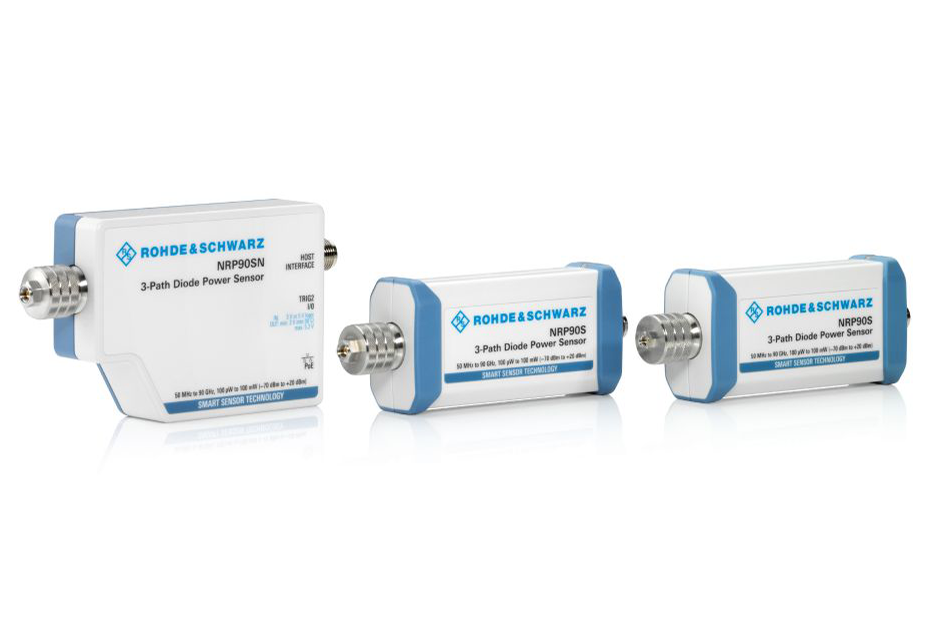 New RS NRP90S(N) Power Sensors For RF Power Measurements Up To A Ground ...