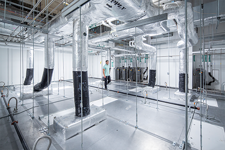 Walkable Cleanroom Ceiling AES Marquee