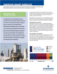 Brochure: Emerson Smart Wireless Solutions