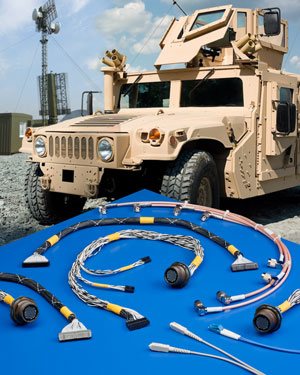 Military Cable Assemblies Custom Made From Fiber, Coax, And Wire