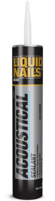 LIQUID NAILS Adhesive Launches New Acoustical Sound Sealant