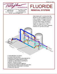 Datasheet: PUREFLOW© Fluoride Removal Systems