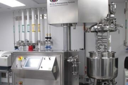 Used 50 Liter Krieger Vacuum Homogenizer Mixer MMD50