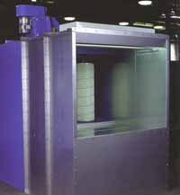 Compact Powder Booth