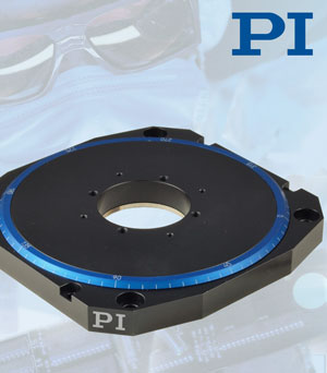 Piezo Motor Enables Lower Profile Rotation Table With High Resolution