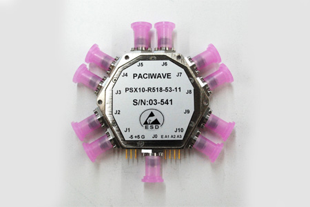 PSX10-R518-53-1 SP10T Absorptive Pin Switch Electrical Specifications