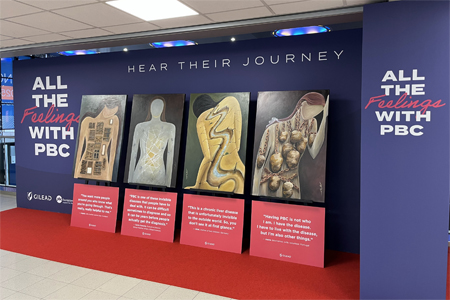Gilead Art Campaign Captures The PBC Patient Experience Inspires ...
