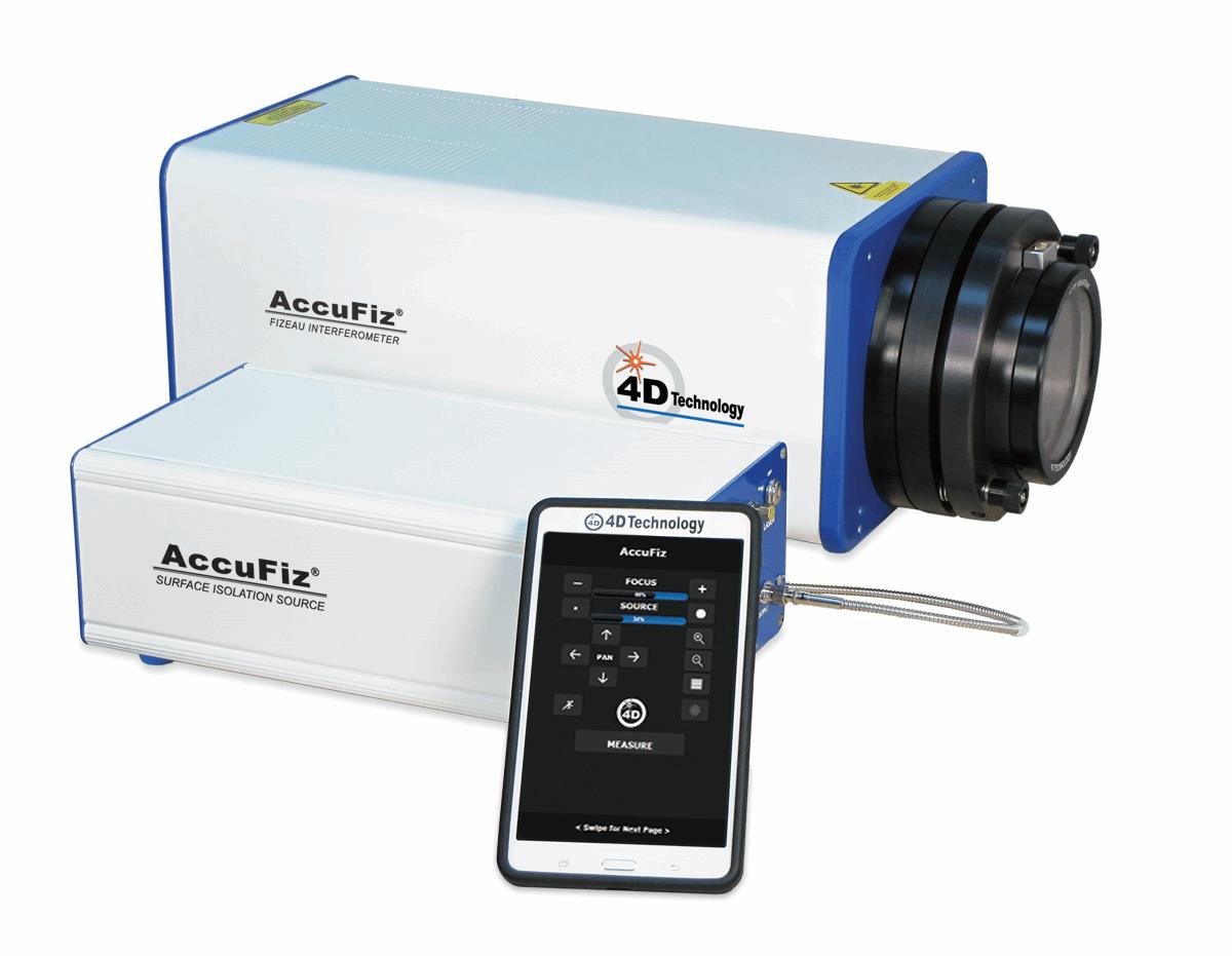 4D Technology Introduces Adjustable Surface Isolation Source For AccuFiz Fizeau Interferometers