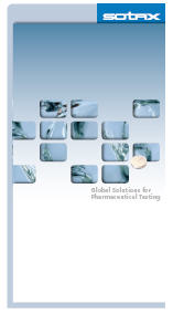 SOTAX Product Catalog: Global Solutions For Pharmaceutical Testing