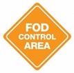 New Product Available At Creative Safety Supply-FOD Control Area Type B ...