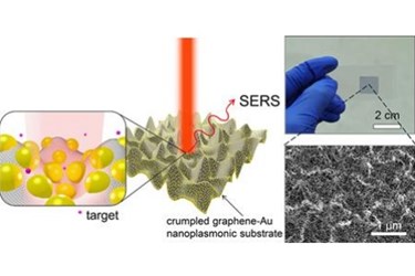 Novel 'Crumpling' Of Hybrid Nanostructures Increases SERS Sensitivity