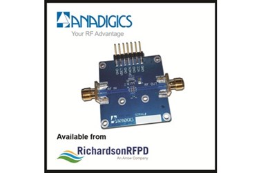 Richardson RFPD Announces New WLAN 80211anac Power Amplifier From ANADIGICS