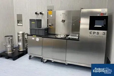 Used Glatt CPS Pharmaceutical Fluid Bed Dryer CPS 3