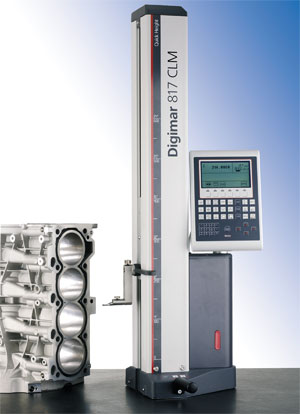Mahr Federal To Feature New Digimar 817 CLM Height Gage And Air Gaging ...