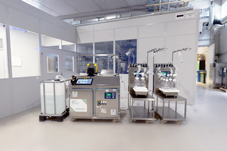 Automated Bottle Filling Platform