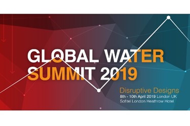 The Global Water Summit 2019 London Disruptive Designs For The Global ...