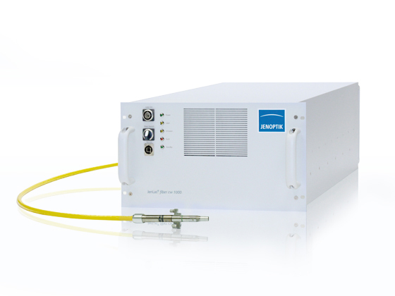 High Speed Material Processing with Jenoptiks Fiber Laser JenLas fiber ...